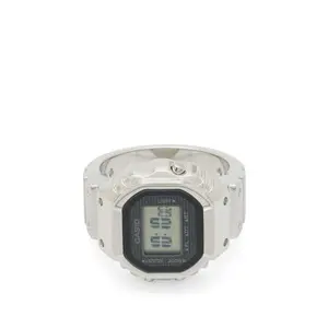 G-Shock Stainless Steel Ring Watch - Silver