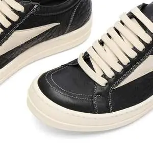 Rick Owens Vintage Sneakers - Black/milk/milk