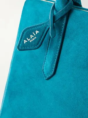 Alaïa Prisme Suede Shoulder Bag