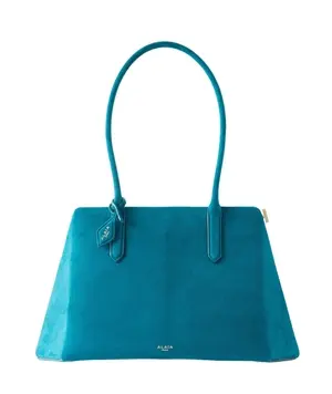 Alaïa Prisme Suede Shoulder Bag