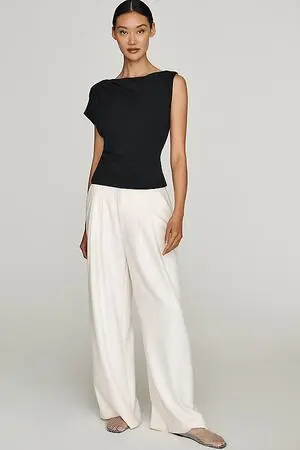 NATION LOS ANGELES Pietra Sleeveless Top - Black