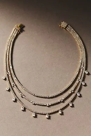 Nadri Charli Triple-layer Necklace