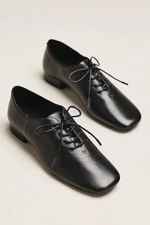 Jeffrey Campbell Swg Dance Lace-up Flats - Black