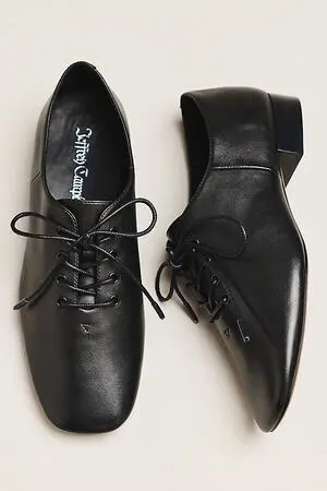 Jeffrey Campbell Swg Dance Lace-up Flats - Black