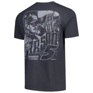 CLASSIC INK Kyle Larson Flag Tri-blend T-shirt