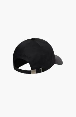 ANINE BING Jeremy Nylon Ab Baseball Cap - Black