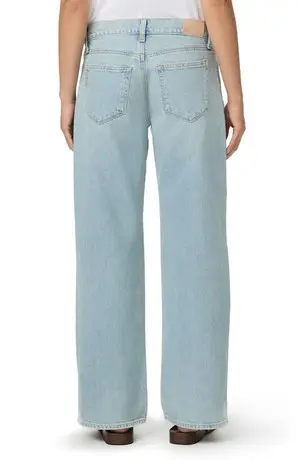 Paige Dana Low Rise Relaxed Straight Leg Jeans - Culver