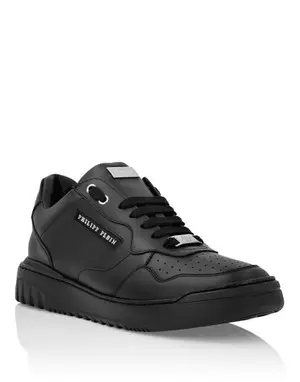 Philipp Plein Lo-top Sneakers - Black/black