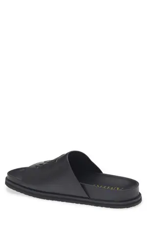 Amiri Ma Leather Slide Sandal