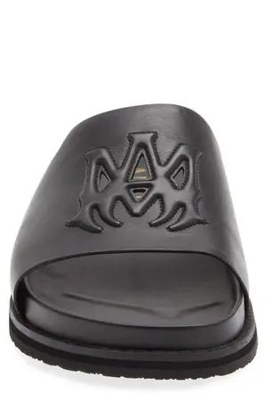 Amiri Ma Leather Slide Sandal