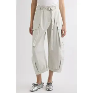 Acne Studios Pama Belted Twill Cargo Pants