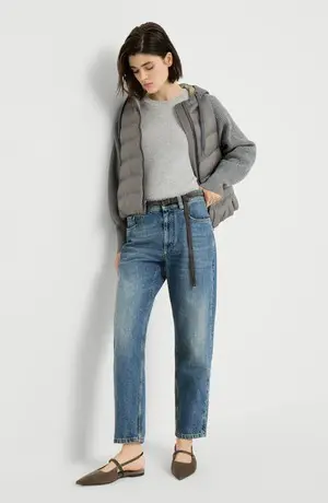Brunello Cucinelli Baggy Tapered Jeans