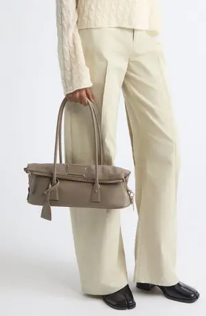 MAISON MARGIELA 5ac East/west Shoulder Bag - Taupe
