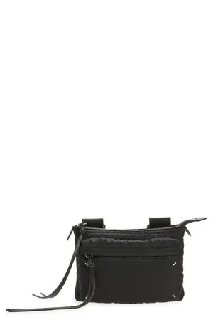 MAISON MARGIELA Zip Line Twill Camera Bag - Black/black