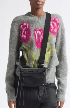 MAISON MARGIELA Zip Line Twill Camera Bag