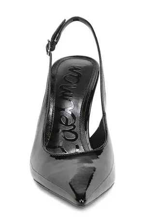 Sam Edelman Tegan Slingback Pump - Black Patent
