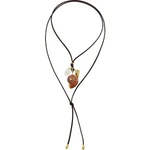 Éliou Area Charm Lariat Necklace