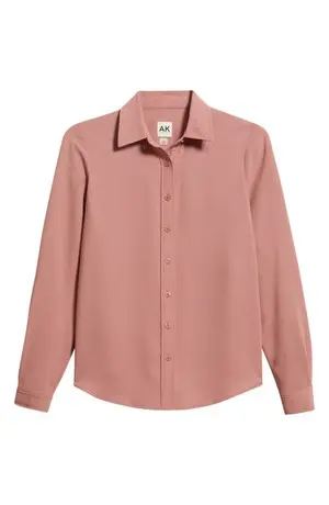 Anne Klein Clean Front Utility Button-up Shirt