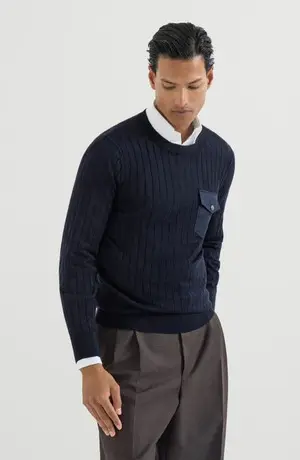 Brunello Cucinelli Pocket Sweaters For Men