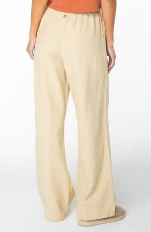 Roxy Mavericks Pleated Wide Leg Trousers