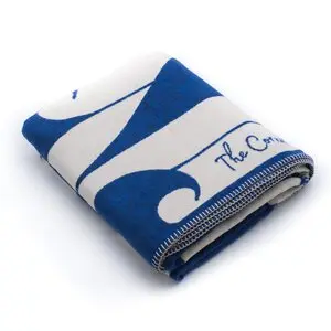 THE CORNISH SURFER Blue / White Daymer Blue Blanket