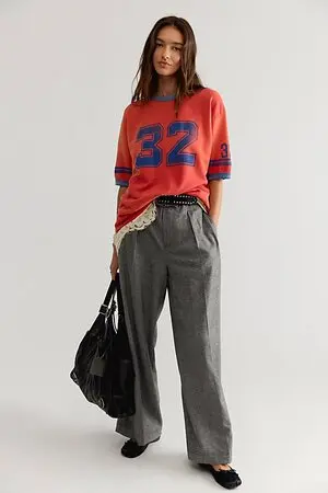 RAGABOND Lost And Found Ringer Tee - Red