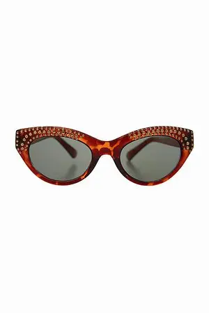 SUNGLASS MUSEUM Vintage Monique Sunglasses Selected By - Brown