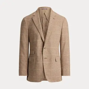 Ralph Lauren Kent Hand-tailored Plaid Sport Coat - Brown
