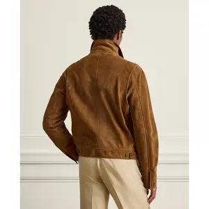 Ralph Lauren Ryder Suede Trucker Jacket