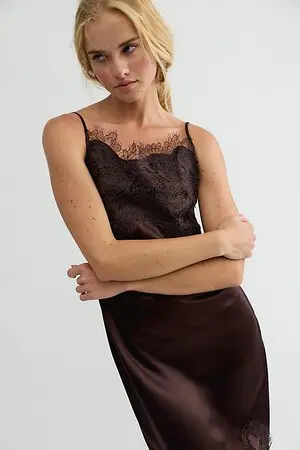 Shona Joy Lucia Lace Midi Dress