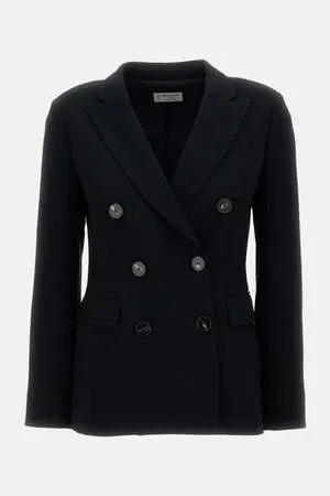 Alberto Biani Cady Double-breasted Blazer