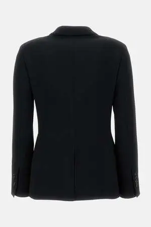 Alberto Biani Double-breasted Cady Blazer