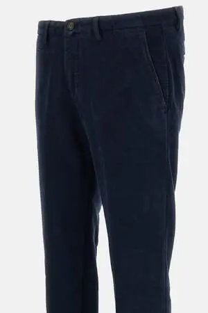 BRIGLIA 1949 Twill Trousers - Blu
