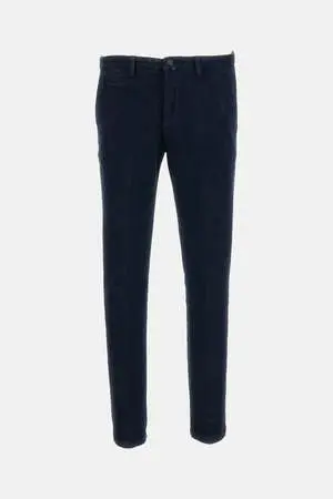 BRIGLIA 1949 Twill Trousers - Blue