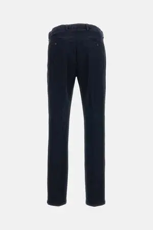 BRIGLIA 1949 Cotton Stretch Trousers - Blu