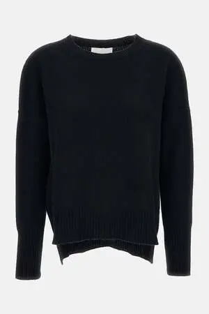 LISA YANG Mila Cashmere Crewneck Sweater - Nero