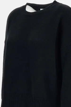 LISA YANG Mila Cashmere Crewneck Sweater - Nero