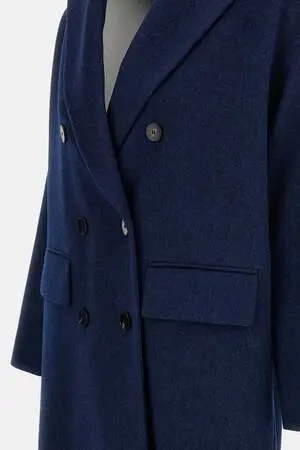 Alberto Biani Double-breasted Wool Coat