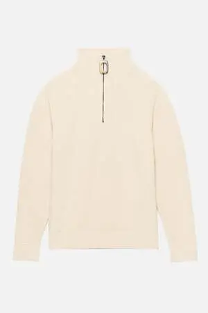 JW Anderson Half-zip Hoodie - White