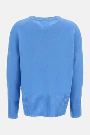 LISA YANG Mila Crew Neck Sweater - Azzurro