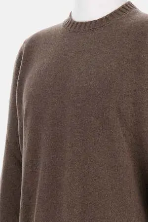 GRAN SASSO Ribbed Cashmere Crew Neck Sweater