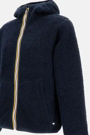 K-WAY Reversible Sherpa Fleece Jacket - Blue