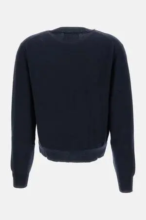 LISA YANG Rib-knit Cashmere Sweater With Crew Neck And Drop Shoulders