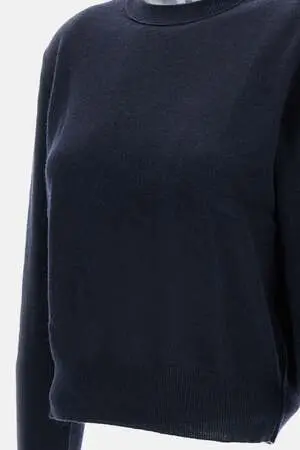 LISA YANG Rib-knit Cashmere Sweater With Crew Neck And Drop Shoulders
