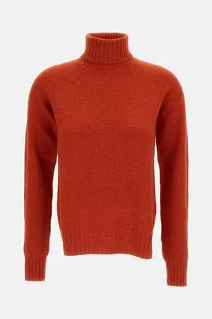 DRUMOHR Wool Turtleneck Sweater - Orange