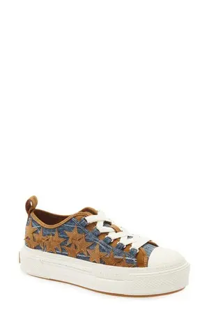 Amiri Stars Court Sneaker - Blue/tan