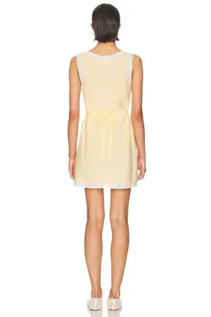 Posse Tabitha Slip Mini Dress - Buttermilk