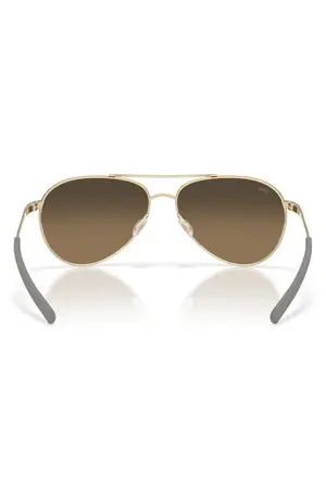 COSTA DEL MAR Piper 58mm Gradient Polarized Pilot Sunglasses