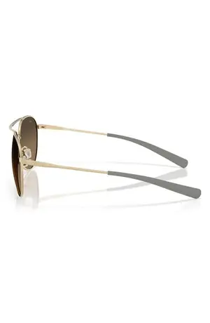 COSTA DEL MAR Piper 58mm Gradient Polarized Pilot Sunglasses
