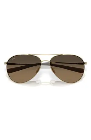 COSTA DEL MAR Piper 58mm Gradient Polarized Pilot Sunglasses